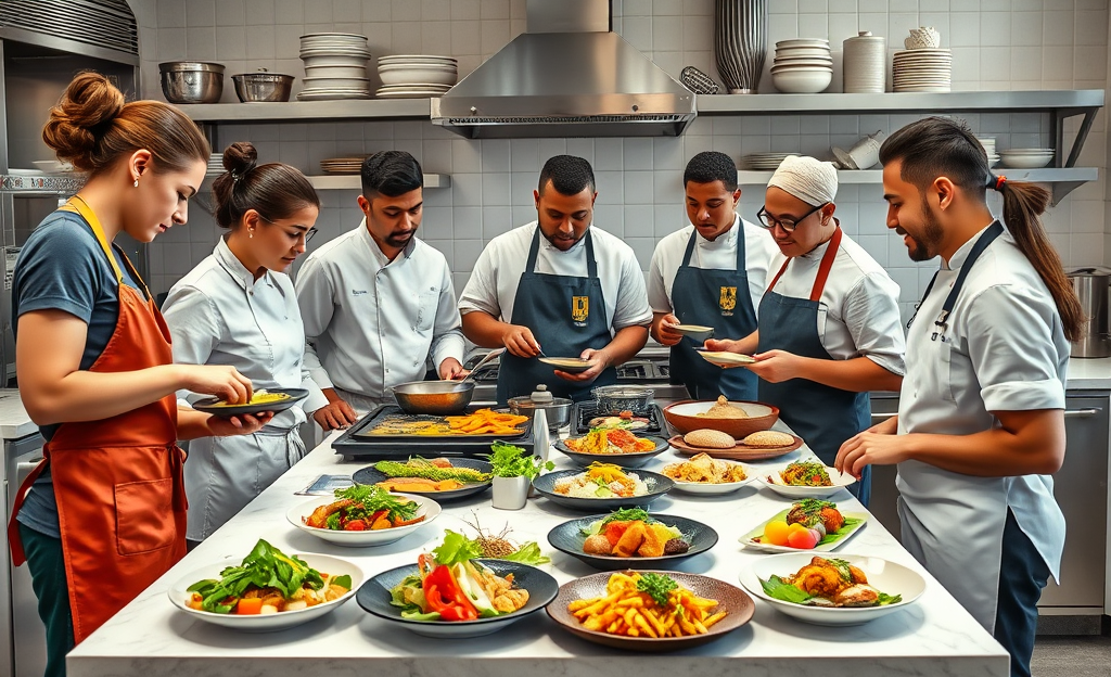 Conviértete en Chef Reconocido y Domina la Cocina - LOS CURSOS